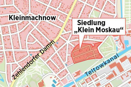 Klein Moskau, eine Siedlung in Kleinmachnow - Startseite